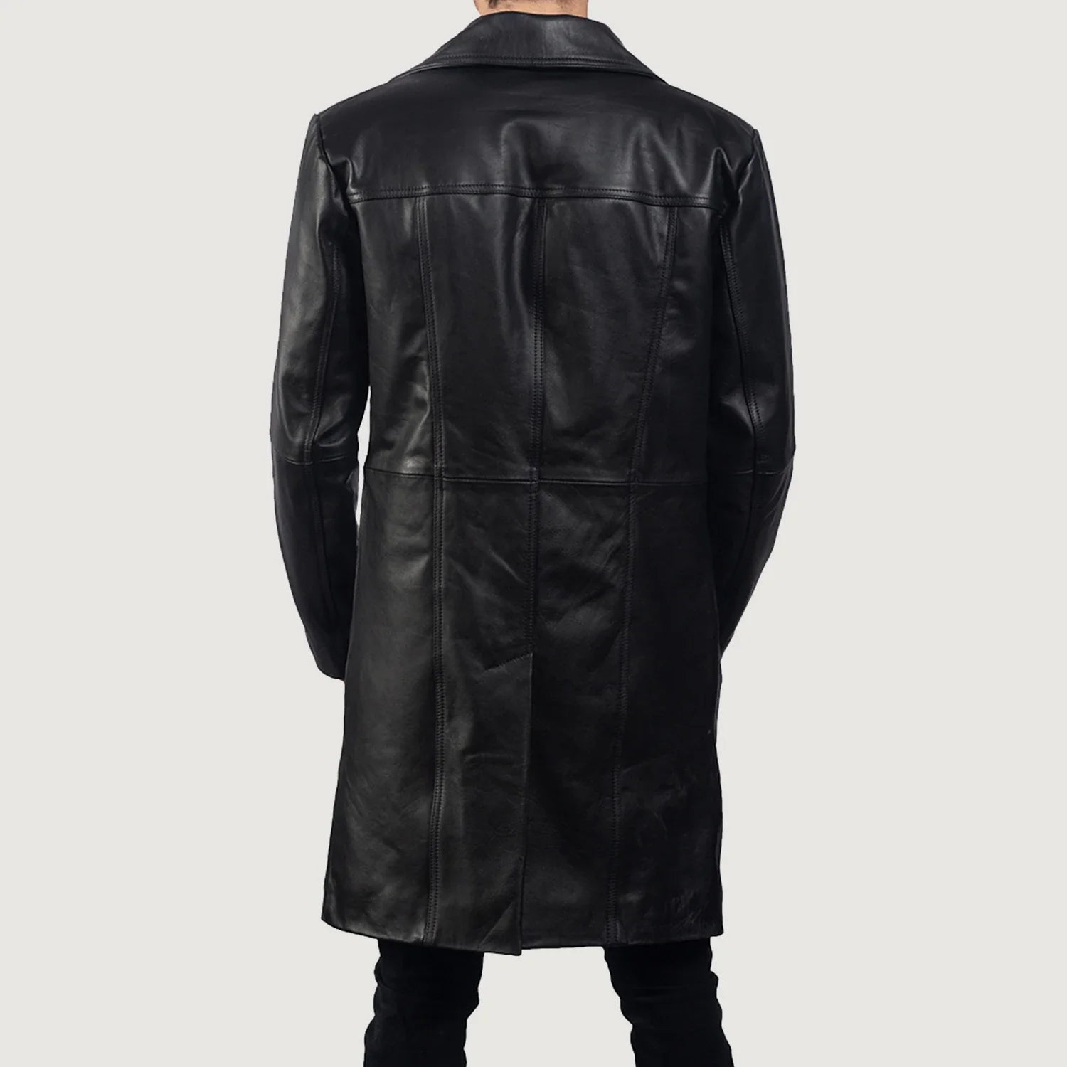 man coat back
